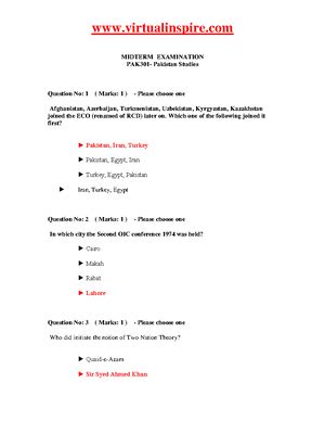 Assignment No 1 CS403 Assignment No 1 VU ID BC Course CS