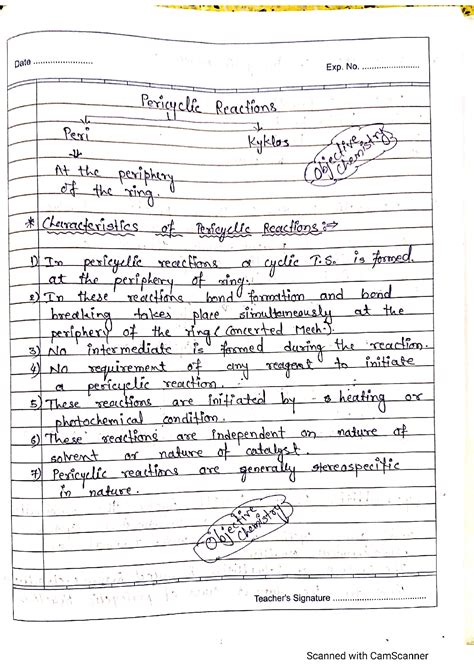 Solution Pericyclic Rearrangement And Reaction And Its Types Studypool