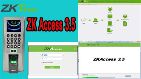 Zk Access Control Software 3 5 Bangla Youtube