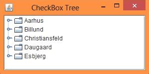 Java JCheckBox In All Nodes Of A JTree Stack Overflow