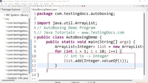 Autoboxing And Unboxing In Java Testingdocs