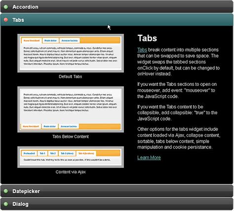 a massive guide to custom theming jquery ui widgets
