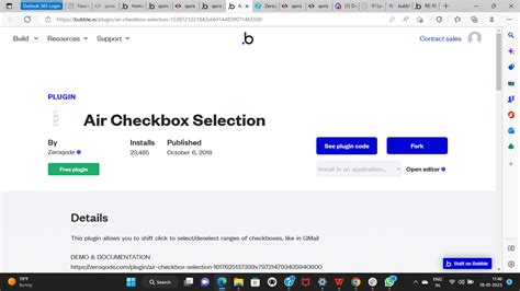 Air Checkbox Selection Plugins Bubble Forum