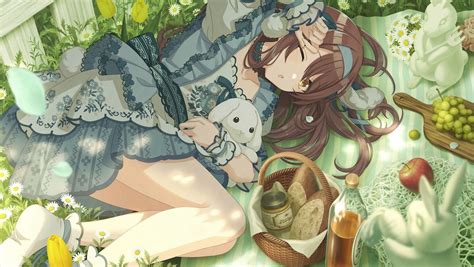 Osaki Tenka Idolmaster Idolmaster Shiny Colors Game Cg Official Art Girl Apple Basket