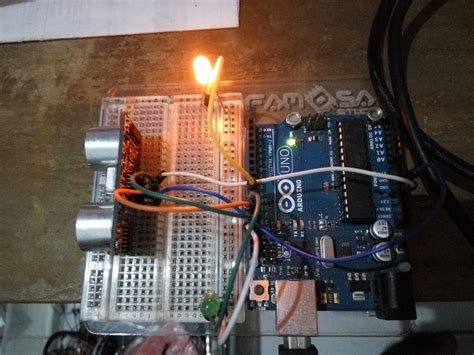 Arduino Ultrasonic Sensor 4 Steps Instructables