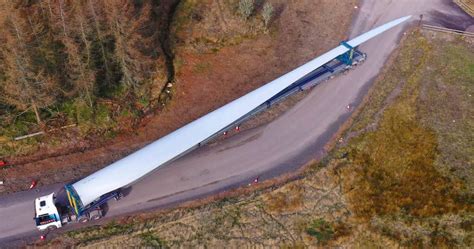 Collett Delivers 13 Nordex N133 Turbines To Kennoxhead Wind Farm Move
