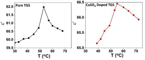 Temperature Dependence Of Dielectric Permittivity Of The Pure And The