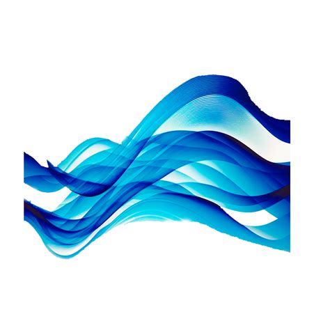 Abstract Blue Wave 23858956 Png