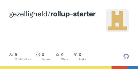 Github Gezelligheldrollup Starter