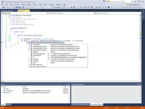 Displaying A Volume Meter Using Naudio Gigi Labs