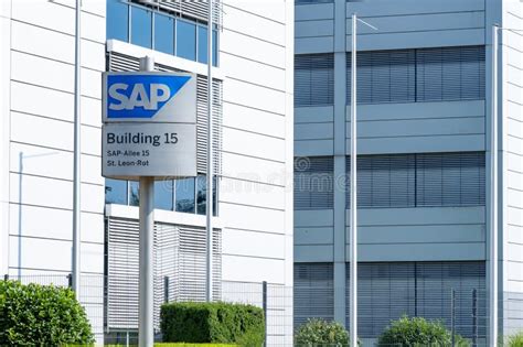 German Software Sap Se Company Develops Enterprise Software Manage