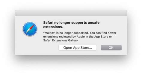 How To Bypass “safari No Longer Supports Unsafe Extension” Error In Mac