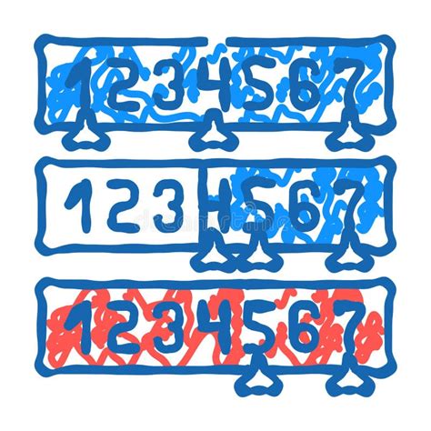 Binary Search Algorithm Icon Doodle Illustration Stock Illustration Illustration Of Drawn