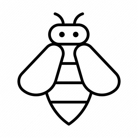 Bee Icon Download On Iconfinder On Iconfinder