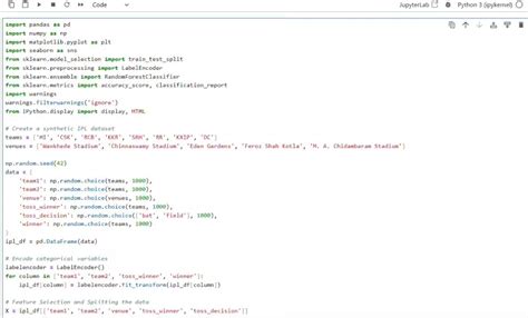 Mehak On Linkedin Internship Aiml Machinelearning Ipl Prediction Internpe Careergrowth