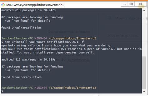 Nodejs ¿como Instalo Una Dependencia De Manera Manual En Npm Para Laravel Stack Overflow En