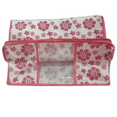Pink Flower Saree Cover For Packaging At Rs 28 Piece In Surat Id 25668043855