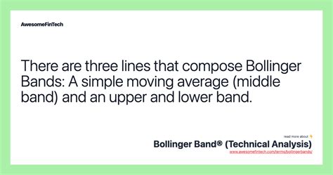 Bollinger Band® Technical Analysis Awesomefintech Blog