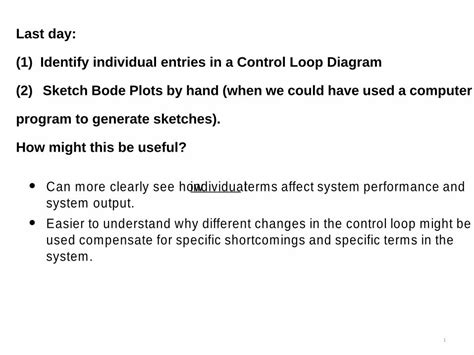Pdf Last Day 1 Identify Individual Entries In A Control Loop Diagram 2 Sketch · · 2014