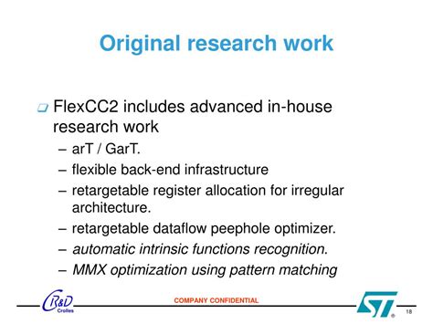 Ppt Flexcc2 An Optimizing Retargetable C Compiler For Dsp