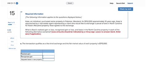 Solved Hw Ch 11 Saved Help Save And Exit Submit Check My Work