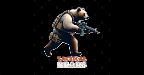Tactical Bears Tactical Sticker Teepublic
