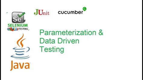 Selenium Cucumber Java Bdd Framework Class 5 Parameterization And Data Driven Testing Youtube