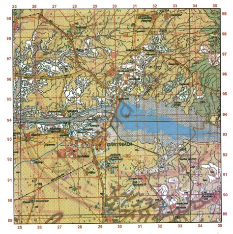 Study The Extract Of The Survey Of India Map Sheet No G43S7 And Answer