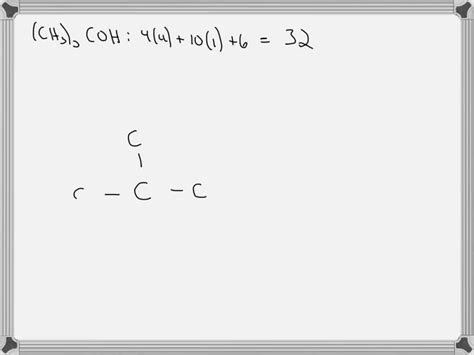 Solved 2 Draw Correct Lewis Structure For Tert Butyl Alcohol Ch3 3coh Including All Non