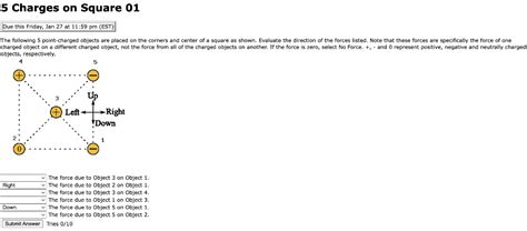 Solved Objects Respectively The Force Due To Object 3 On