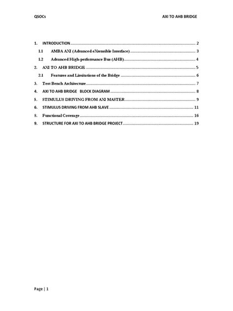 bridge axi ahb pdf manufactured goods computer hardware