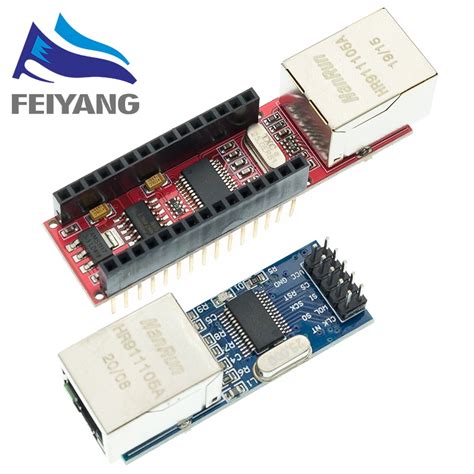 Mini Enc28j60 Ethernet Shield สําหรับโมดูลเครือข ่ าย Lan อินเทอร ์ เฟซ Nano Spi Shopee Thailand