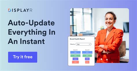 Displayr For Automatic Updating Auto Update Everything In An Instant