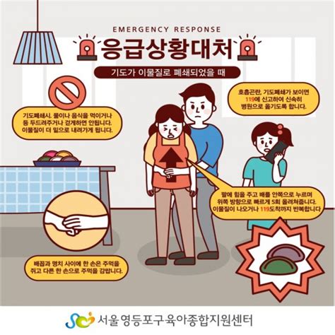 상황별 응급처치 발간자료 영등포구육아종합지원센터