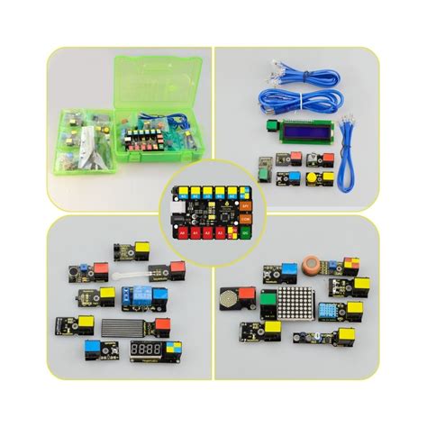 Keyestudio Rj11 Easy Plug Super Starter Kit For Arduino Stem Edu Ks0397