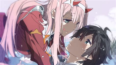 Darling In The FranXX Zero Two Hiro Zero Two And Hiro 4K HD Anime Wallpapers HD Wallpapers