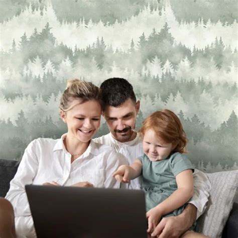 کاغذ دیواری طرح درخت و درختچه کد ۸۰۰۴