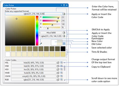 Color Picker X Visual Studio Marketplace