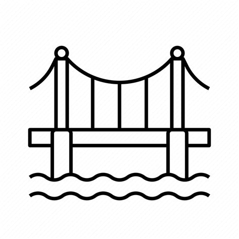 Bridge Icon Download On Iconfinder On Iconfinder