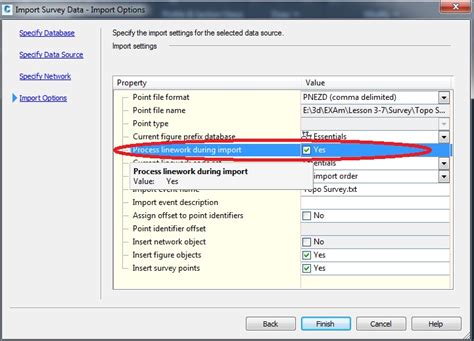 Solved Import Points To Survey Database Donest Display Figures Autodesk Community