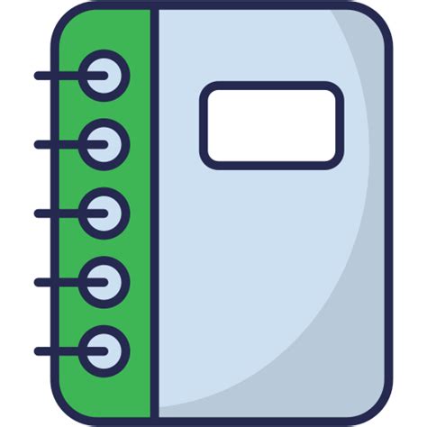 Notebook Generic Outline Color Icon