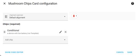 Show Automatically Battery Low Warning Frontend Home Assistant