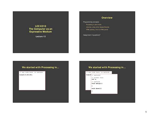 Processing In Java Mode Html Parsing Introduction To Html Parser