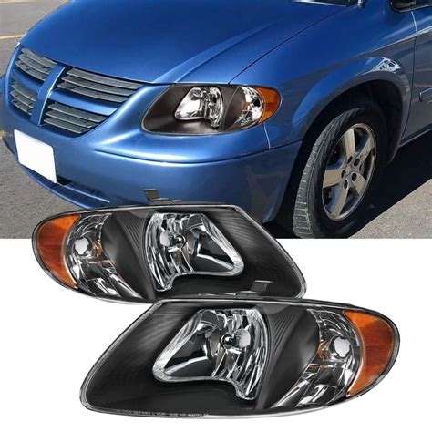 Nilight Headlight Assembly For 2001 2007 Chrysler Town And Country 2001