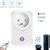 Lingan Swa Smart Wifi Socket Plug With App Remote Control Timer Wifi Socket Smart Remote