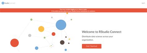 RStudio Connect Login Error Issue Rstudio Bookdown GitHub