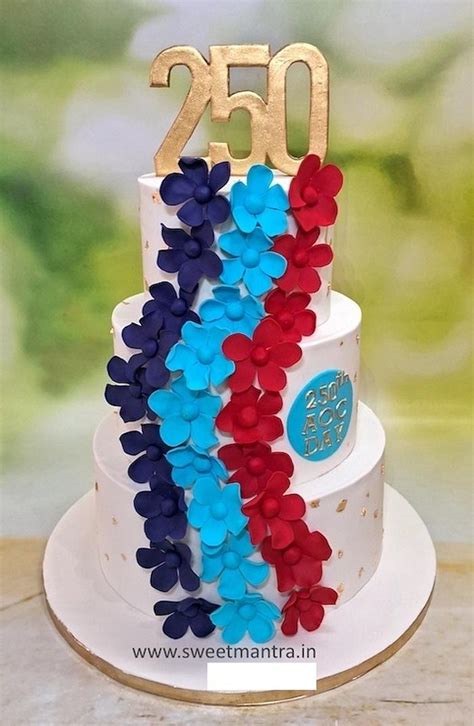 3 Tier Customised Cake For Army Aoc Day Decorated Cake Cakesdecor