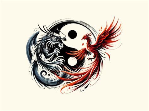 Dragon And Phoenix Yin Yang Meaning Harmony Of Fire And Sky In Ancient