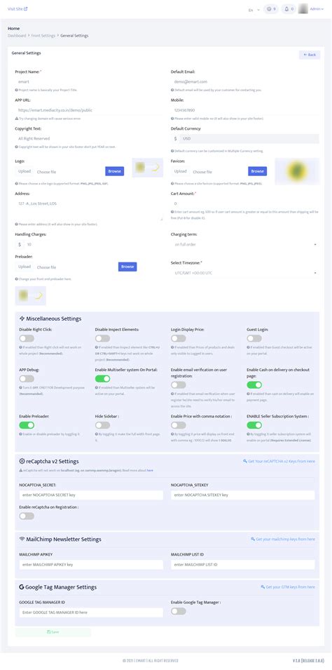 Emart Laravel Multi Vendor Ecommerce Advanced Cms By Media City