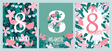 세계 여성의 날 카드 포스터 전단지 및 기타 사용자를위한 벡터 템플릿 3월에 대한 스톡 벡터 아트 및 기타 이미지 3월 8 행진 Istock